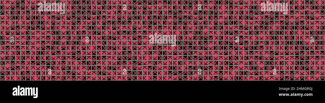 Abstract Geometrical Generative Computational Art Illustration Stock Vector Image And Art Alamy