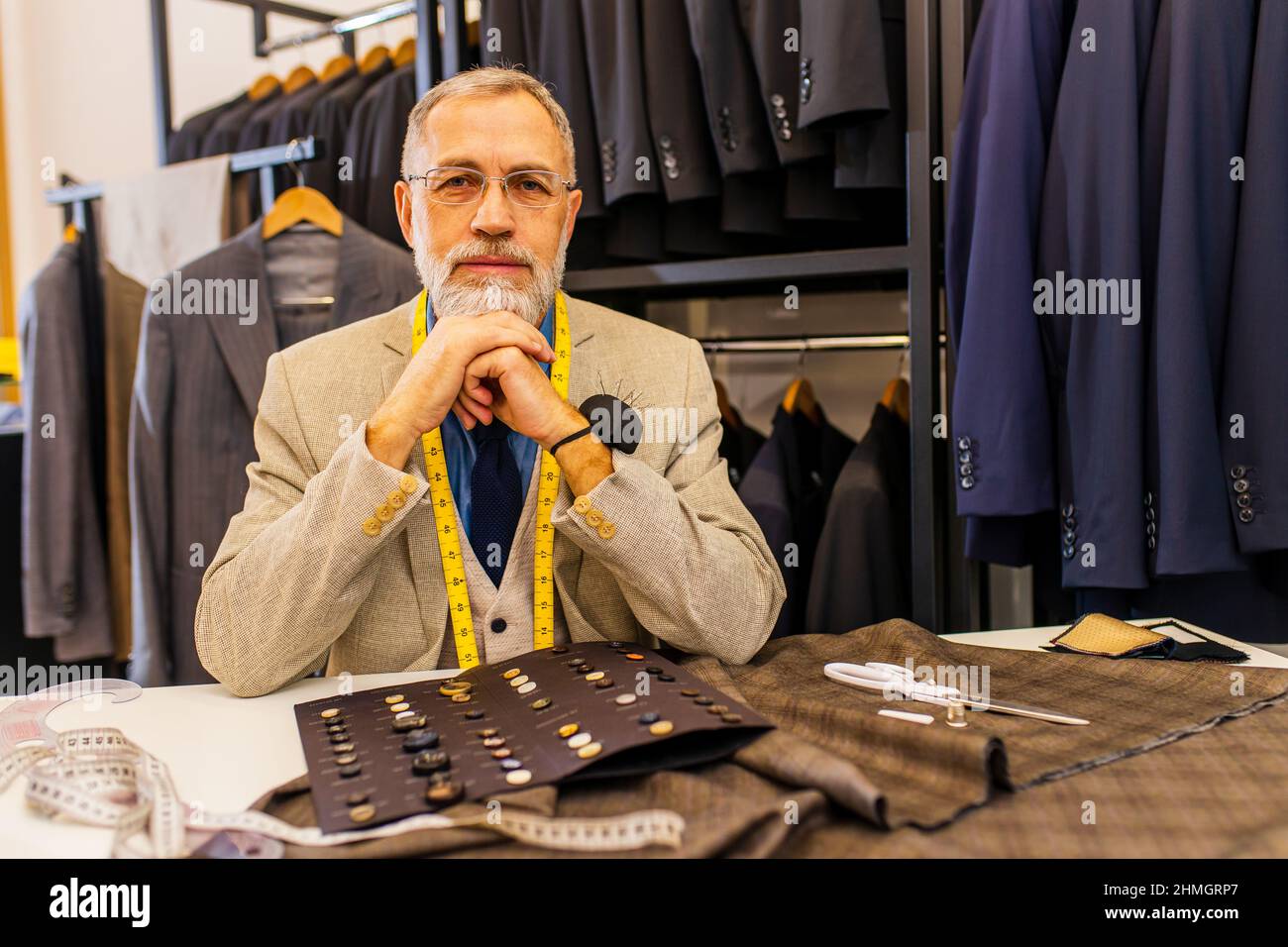 Handsome old man studio hi-res stock photography and images - Alamy