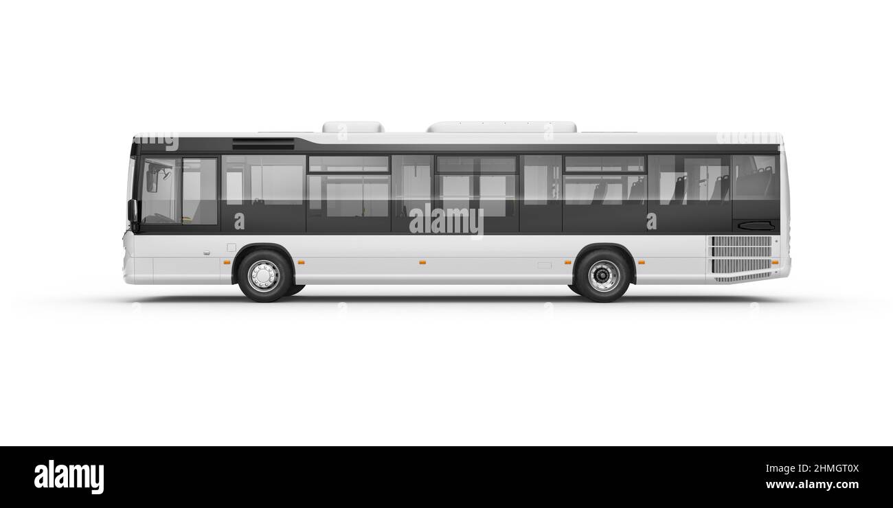 Bus side view cutout hi-res stock photography and images - Alamy