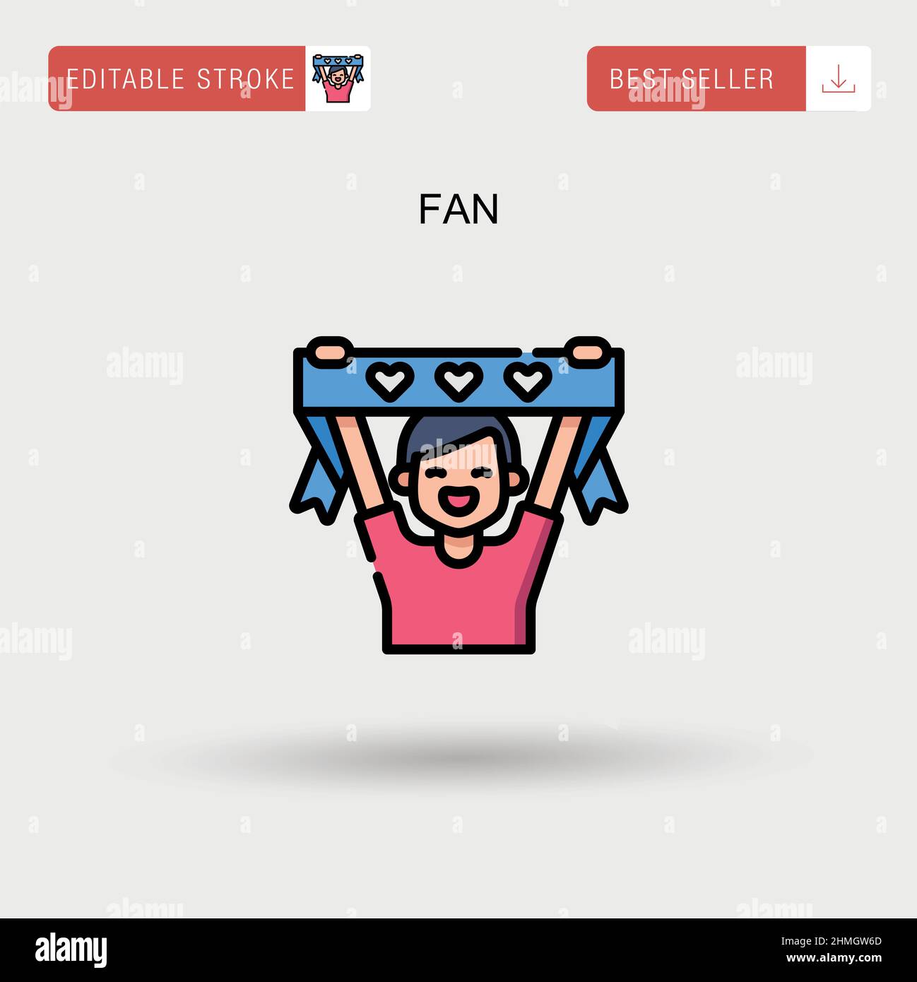 Excited fans goal Stock Vector Images - Alamy