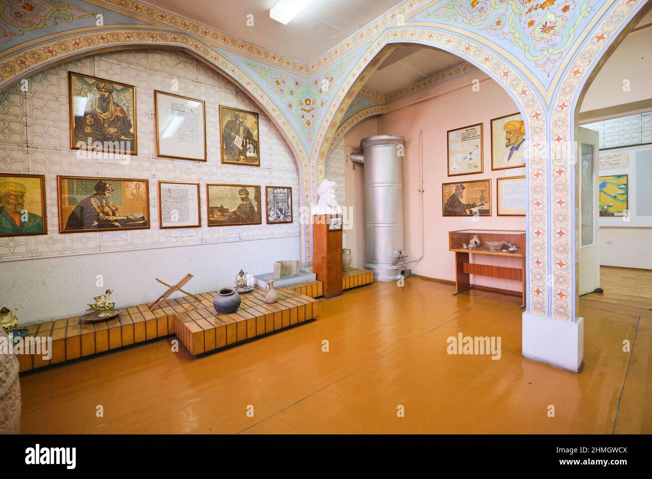 One of the galleries, exhibits, displays. This room shows older ...