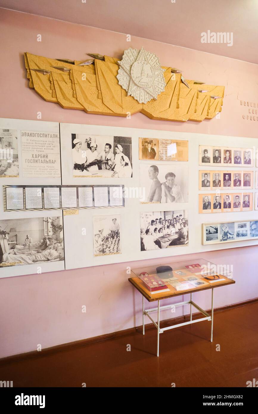Exhibits and displays depicting Soviet, USSR, Russian medical care ...