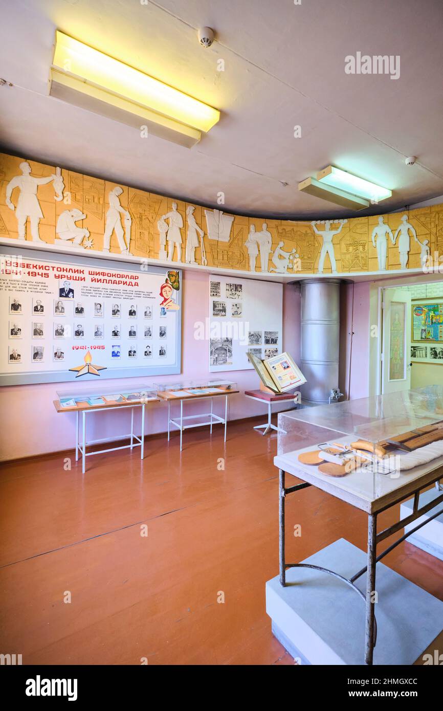 Exhibits and displays depicting Soviet, USSR, Russian medical care ...