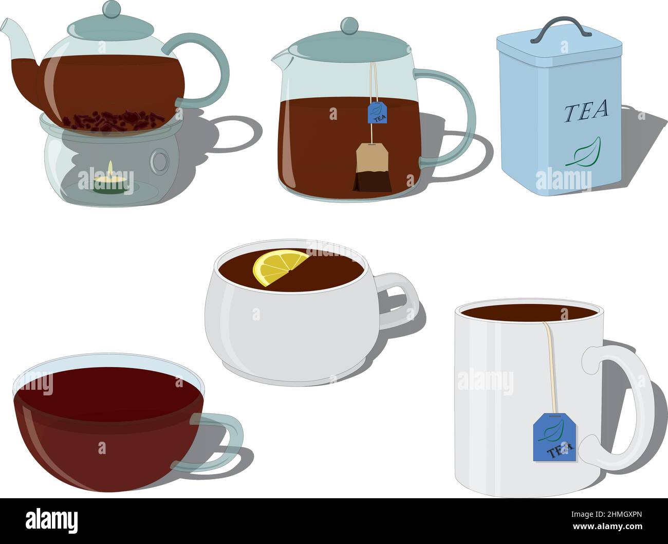 Tea warmer Stock Vector Images - Alamy