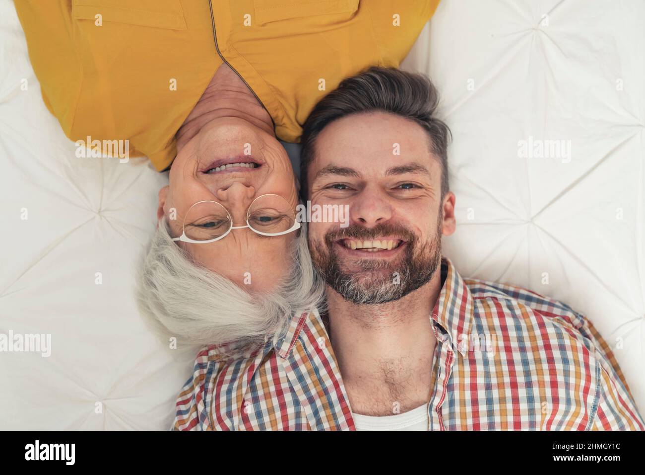Love between elder hi-res stock photography and images - Alamy