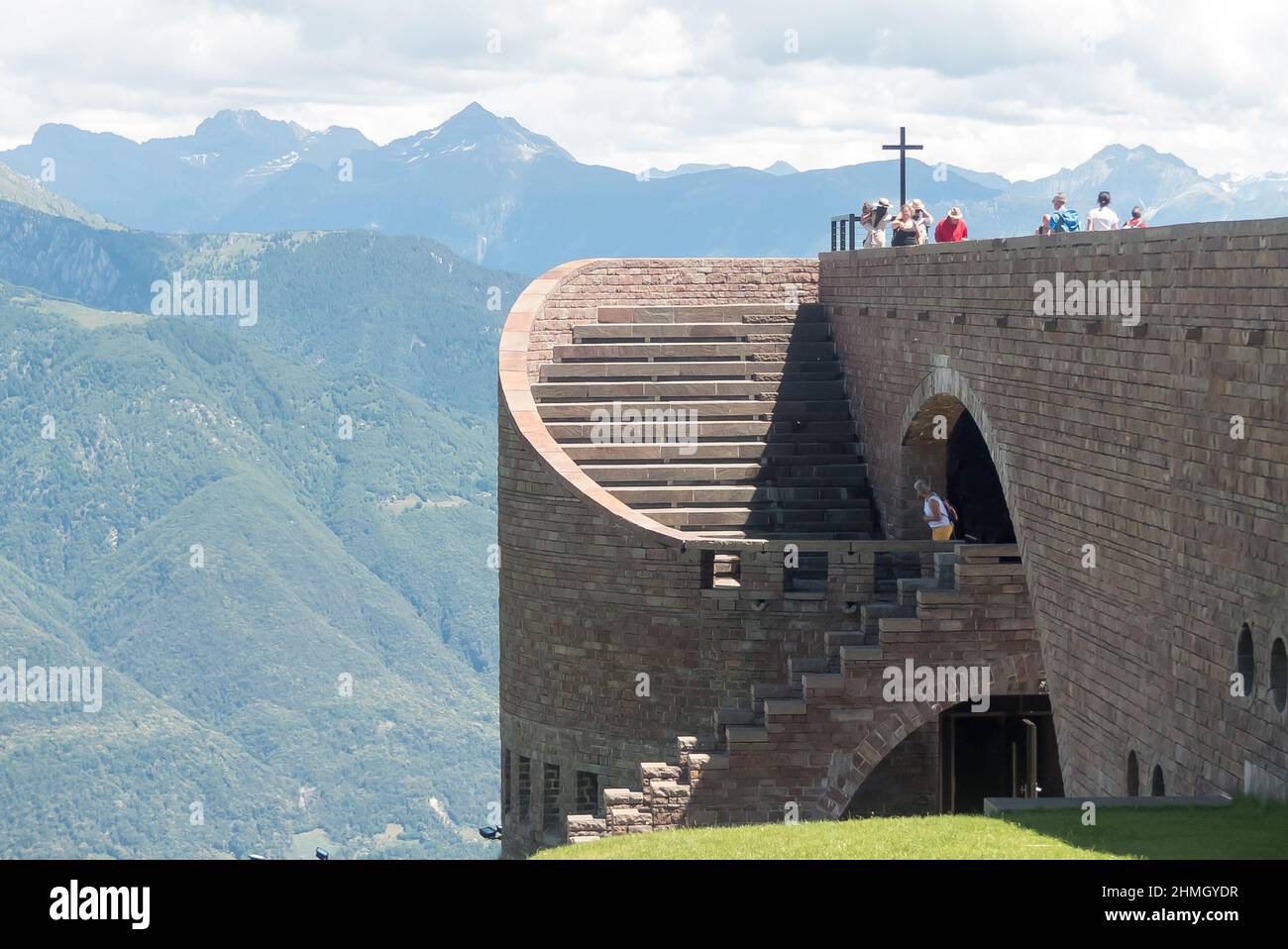Monte Tamaro in Switzerland: the striking Chapel of Santa Maria degli ...