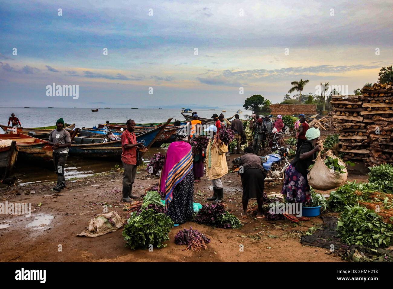 Albert Lake, Murchison Falls National Park, Uganda, December 2021 ...
