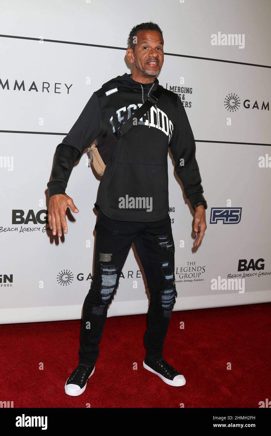 February 9, 2022, Los Angeles, CA, USA: LOS ANGELES - FEB 9: Andre Reed ...