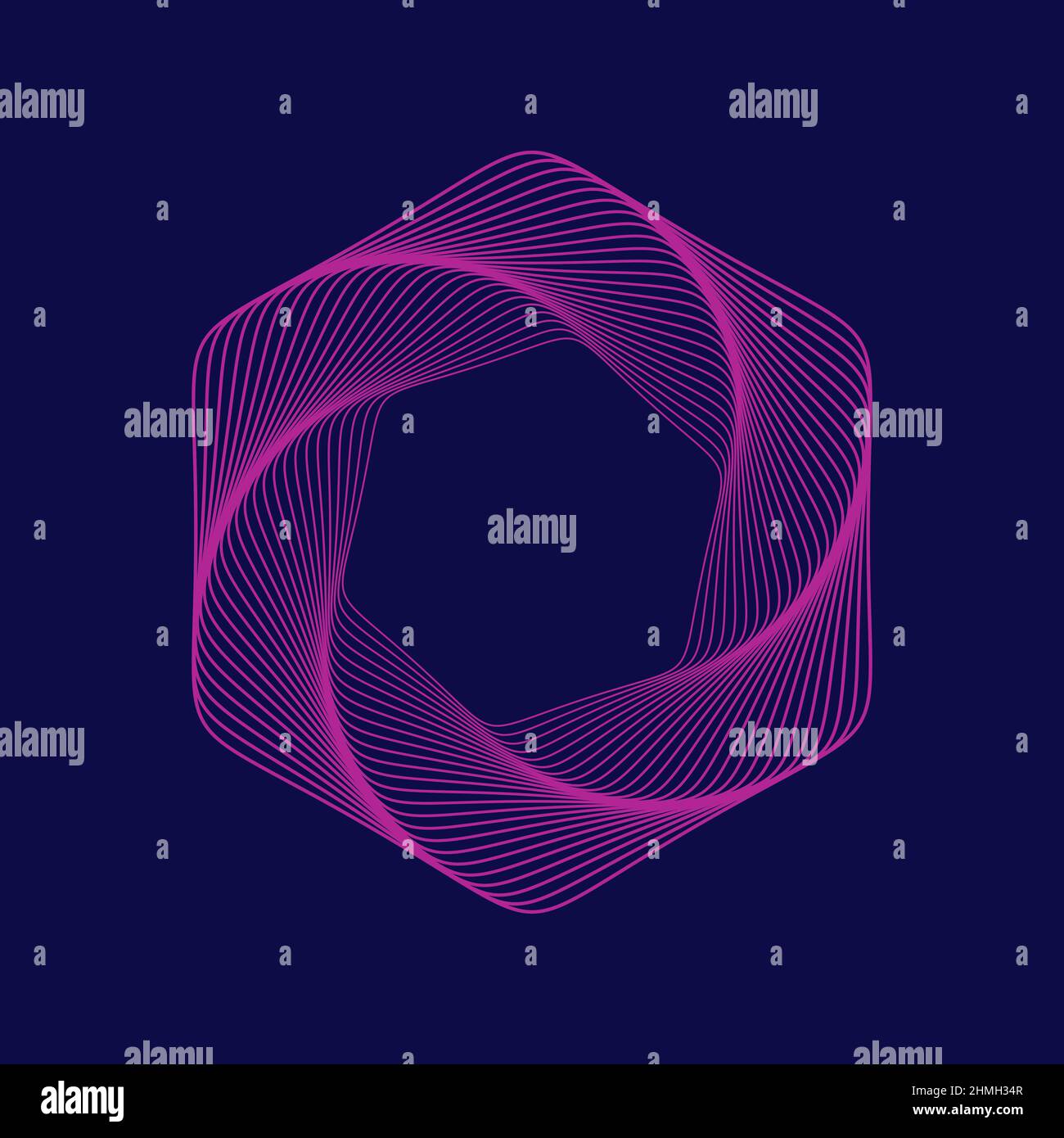 Purple hexagon background hi-res stock photography and images - Alamy