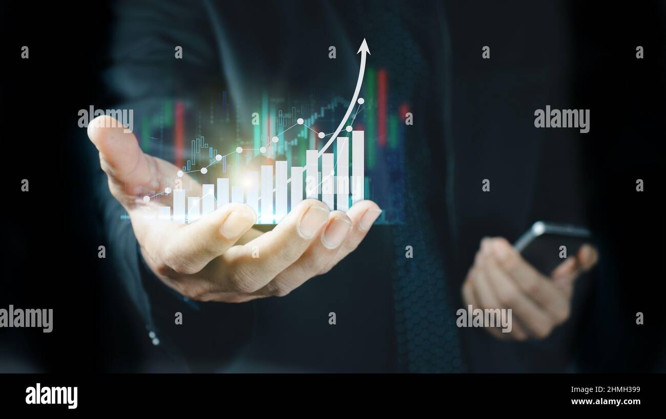 planning and strategy, Stock market, Business growth, progress or ...