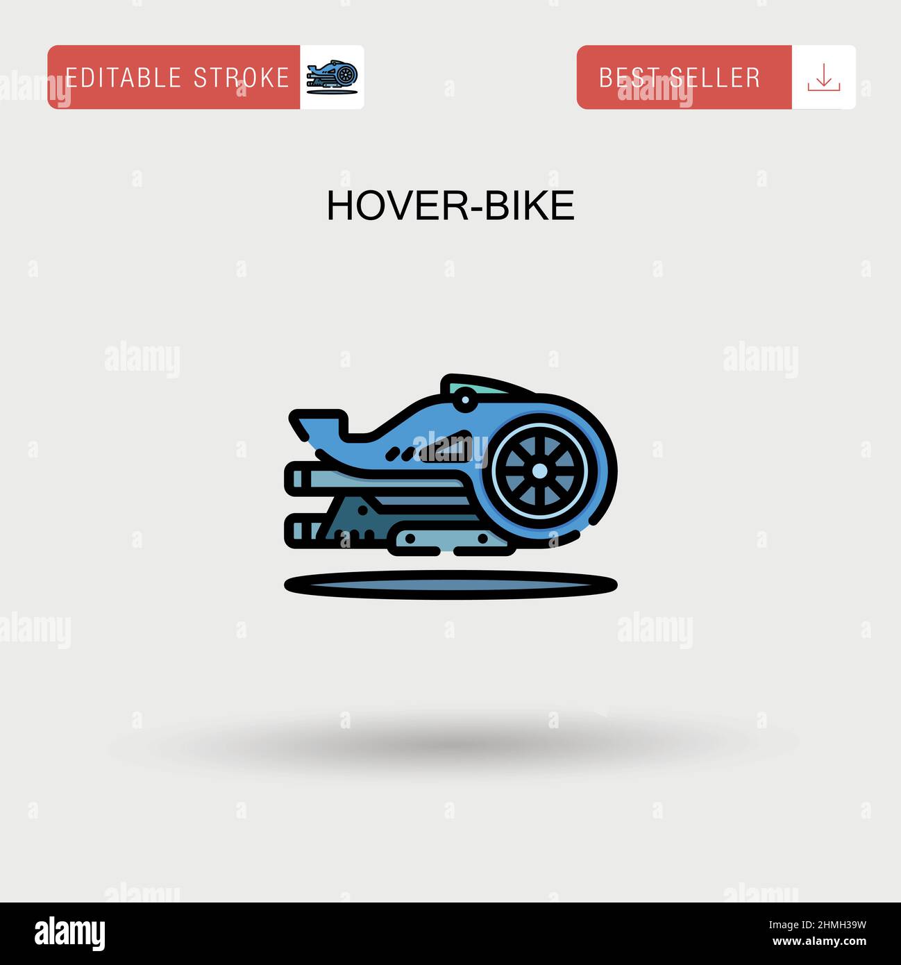 3d motor bike hi-res stock photography and images - Alamy