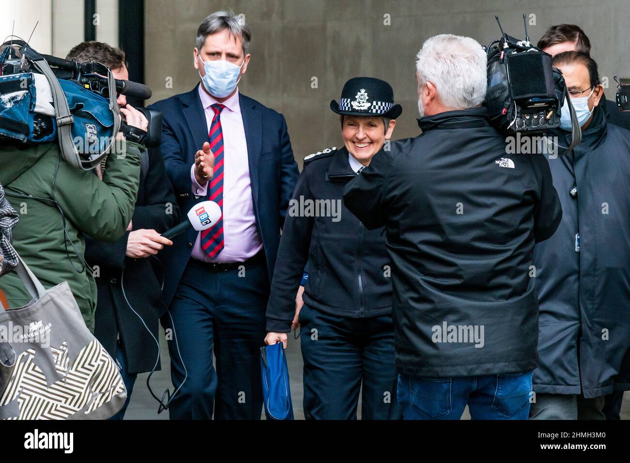 London, UK. 10th Feb, 2022. Cressida Dick, Commissioner of the Met ...