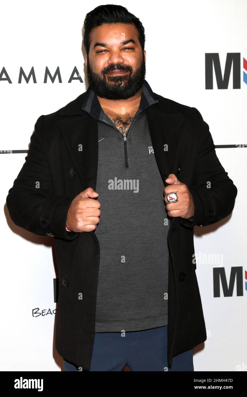 Adrian Dev at the Merging Vets and Players Charity Super Bowl Kick-Off ...