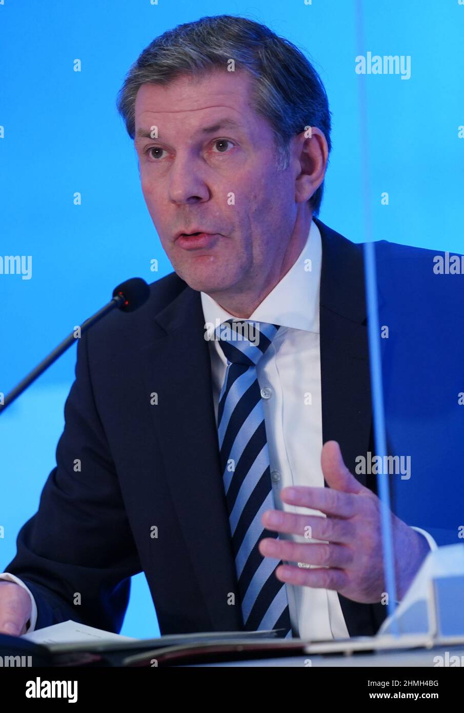 10 February 2022, Hamburg: Mirko Streiber, head of the State Criminal ...