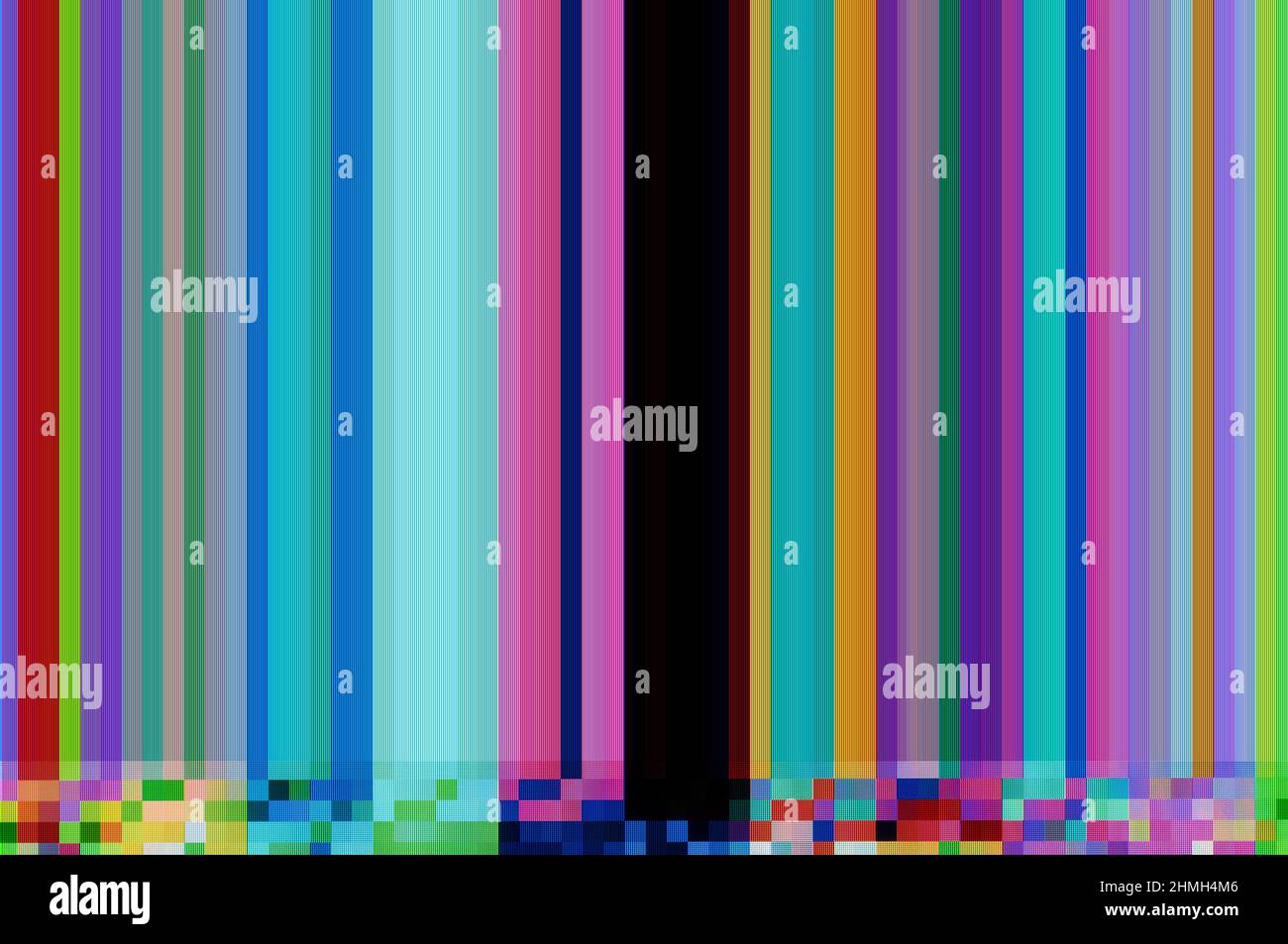 Abstract minimalistic background of a digital stripe pattern Stock ...