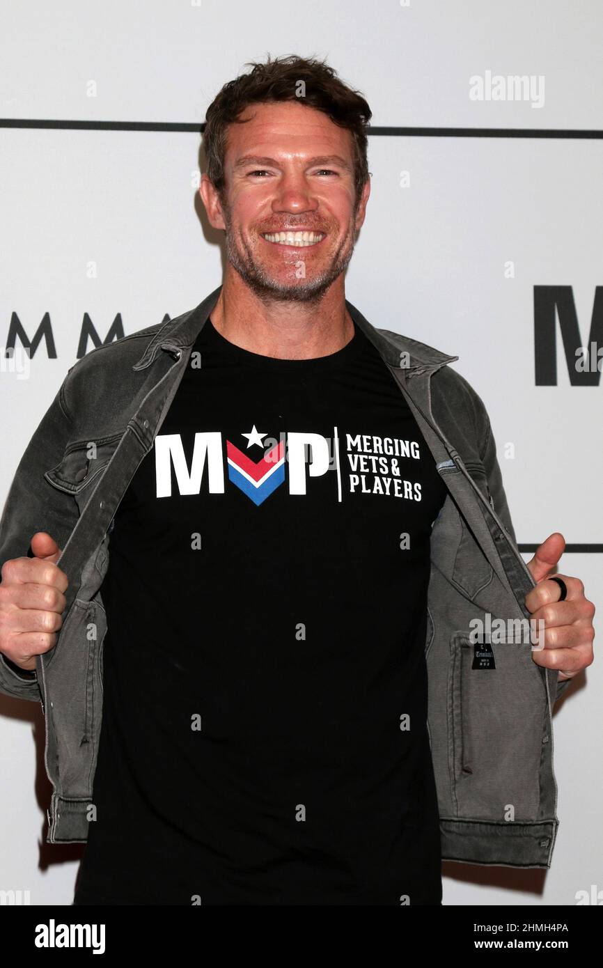 Los Angeles, USA. 09th Feb, 2022. Nate Boyer at the Merging Vets and ...