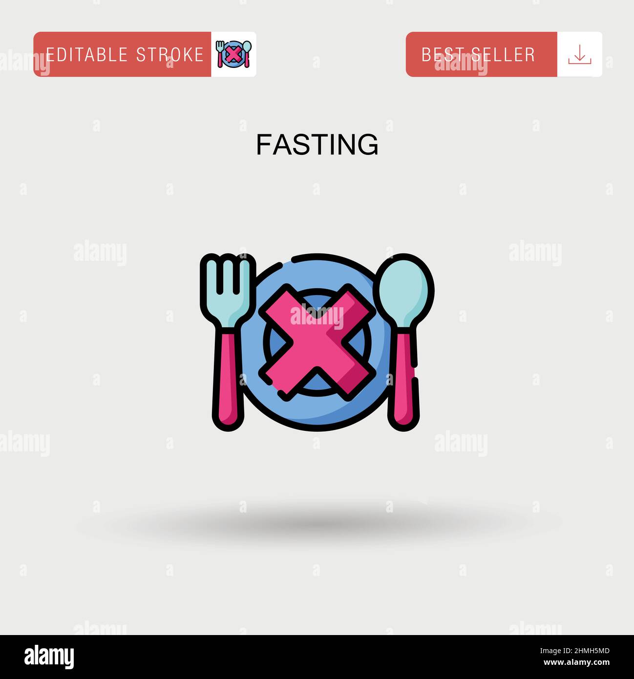 Intermittent fasting illustration hi-res stock photography and images ...