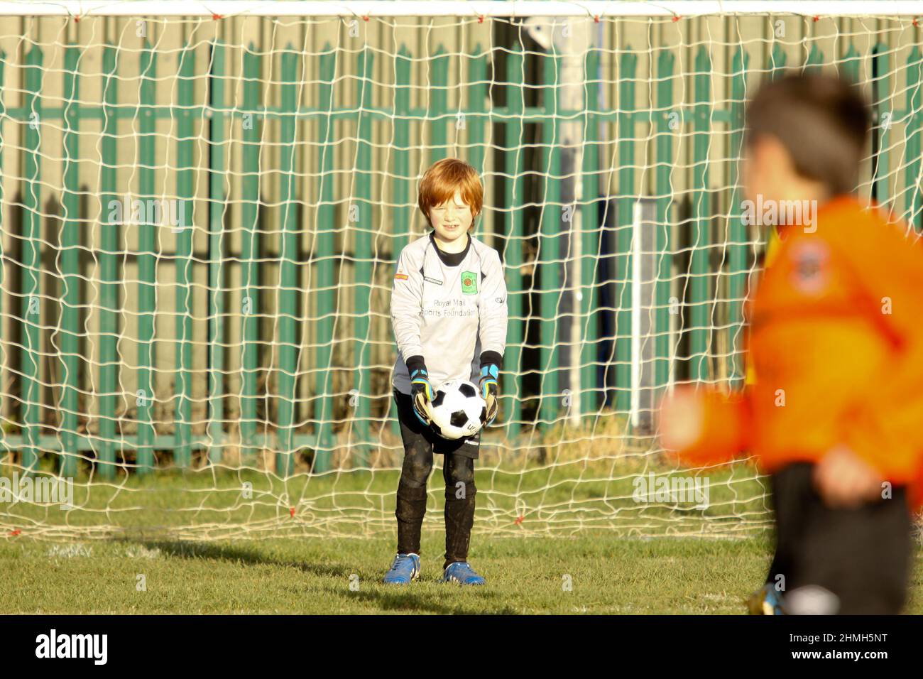 Boys football match between Cleeve Colts U8 and Churchdown Panthers U8 ...