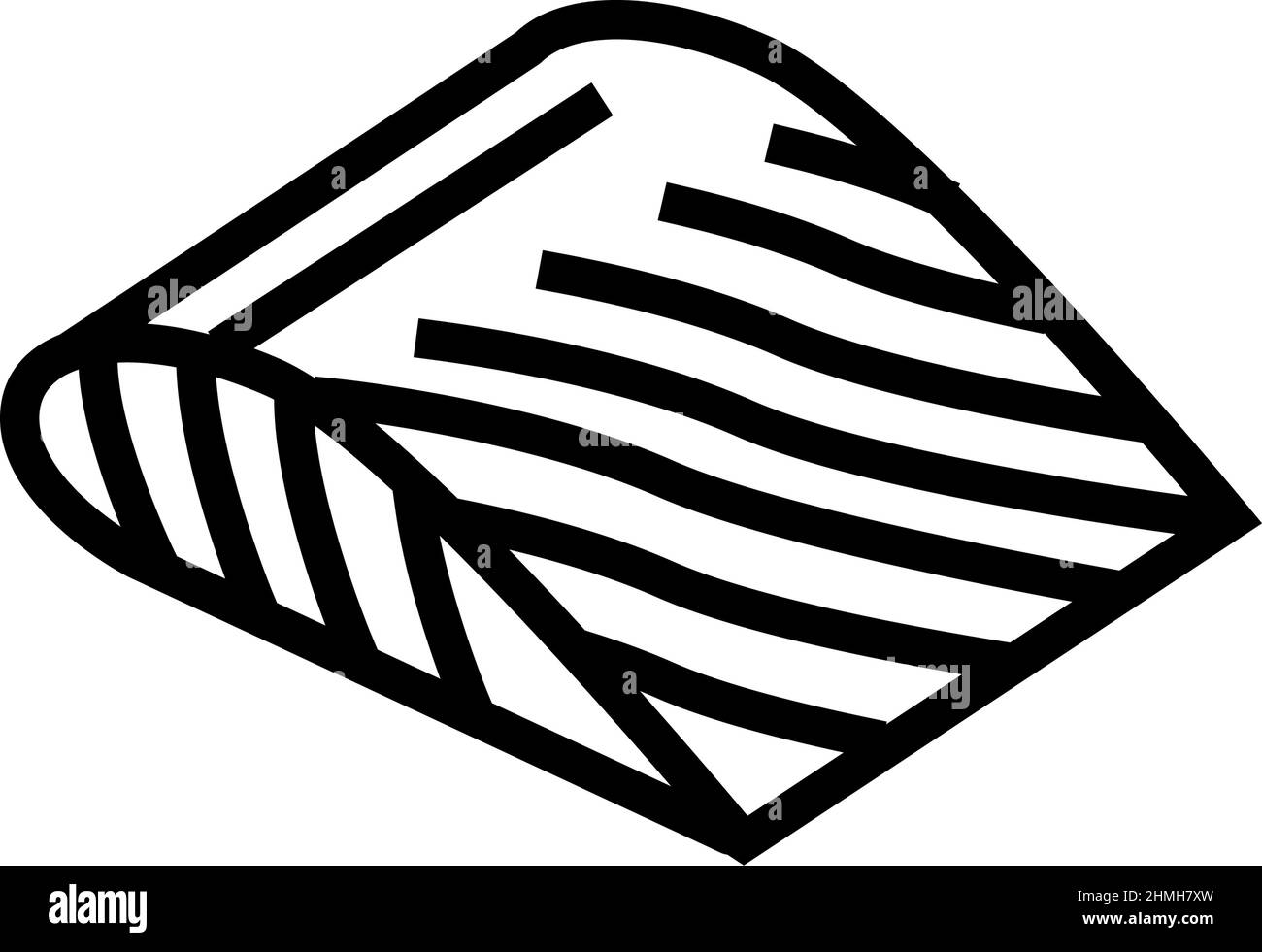 fillet salmon line icon vector illustration Stock Vector Image & Art ...