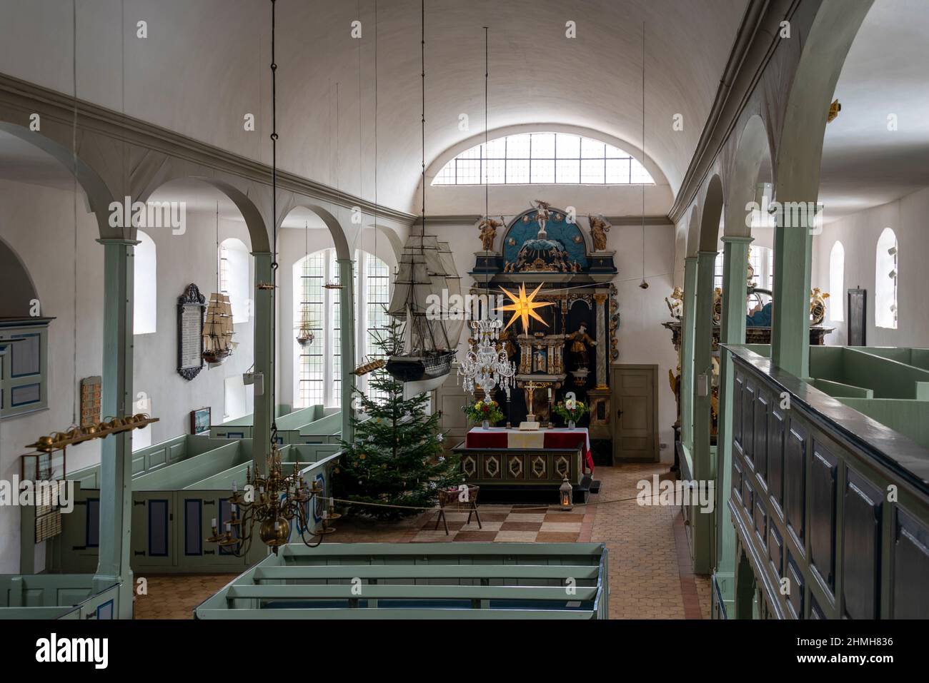 Germany, Mecklenburg-Western Pomerania, Ostseebad Prerow, view of the ...
