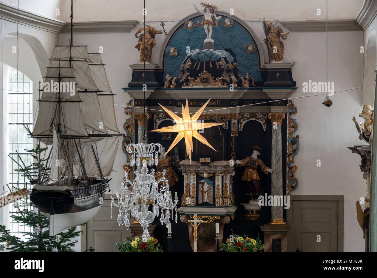 Germany, Mecklenburg-Western Pomerania, Ostseebad Prerow, view of the ...