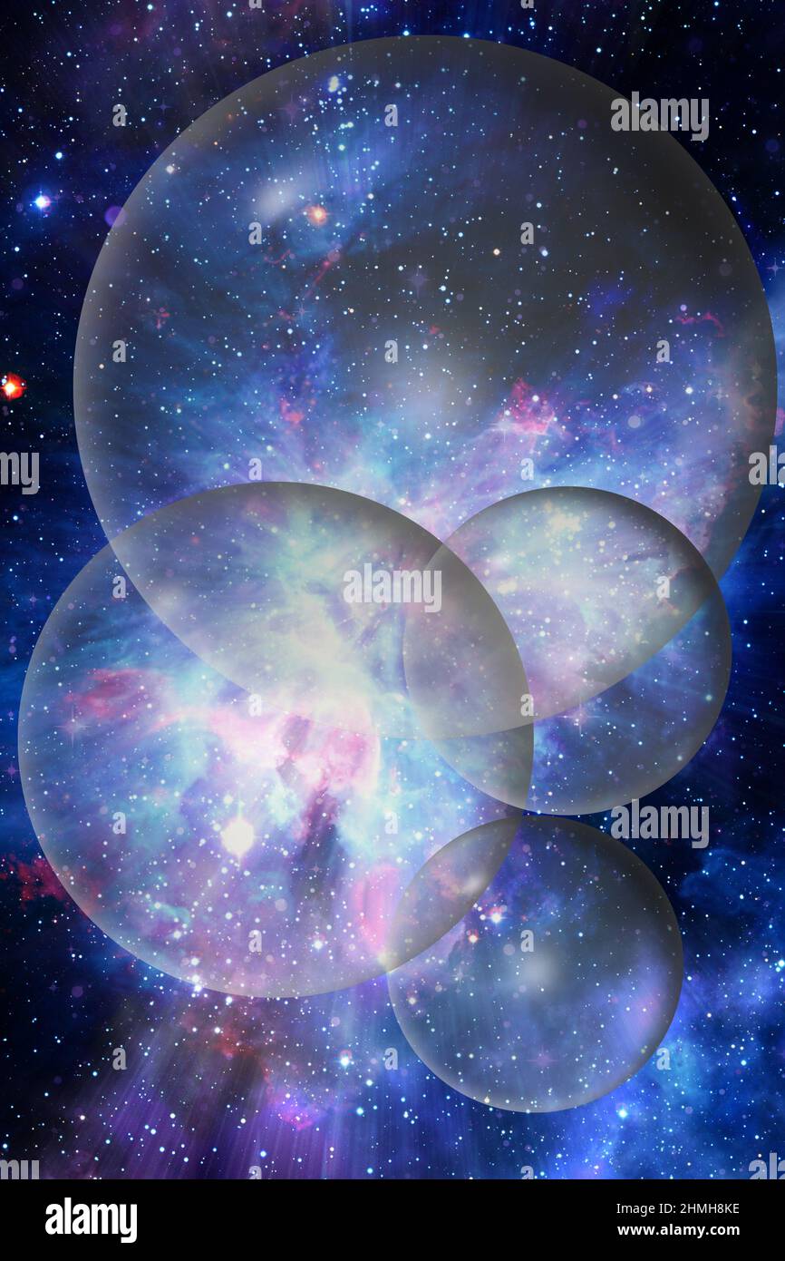 multiverse or alternative universes concept illustration Stock Photo ...