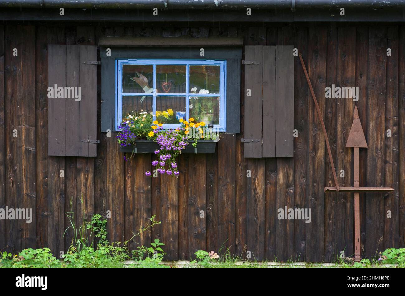 Europe, Sweden, Central Sweden, Västergötland Province, farmhouse with ...