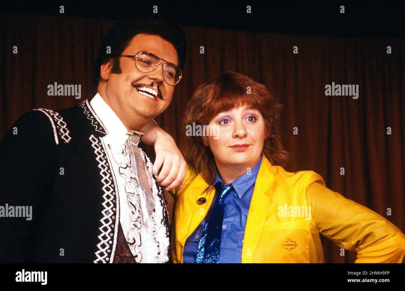 Geoffrey Durham (The Great Soprendo) and Victoria Wood in FUNNY TURNS ...
