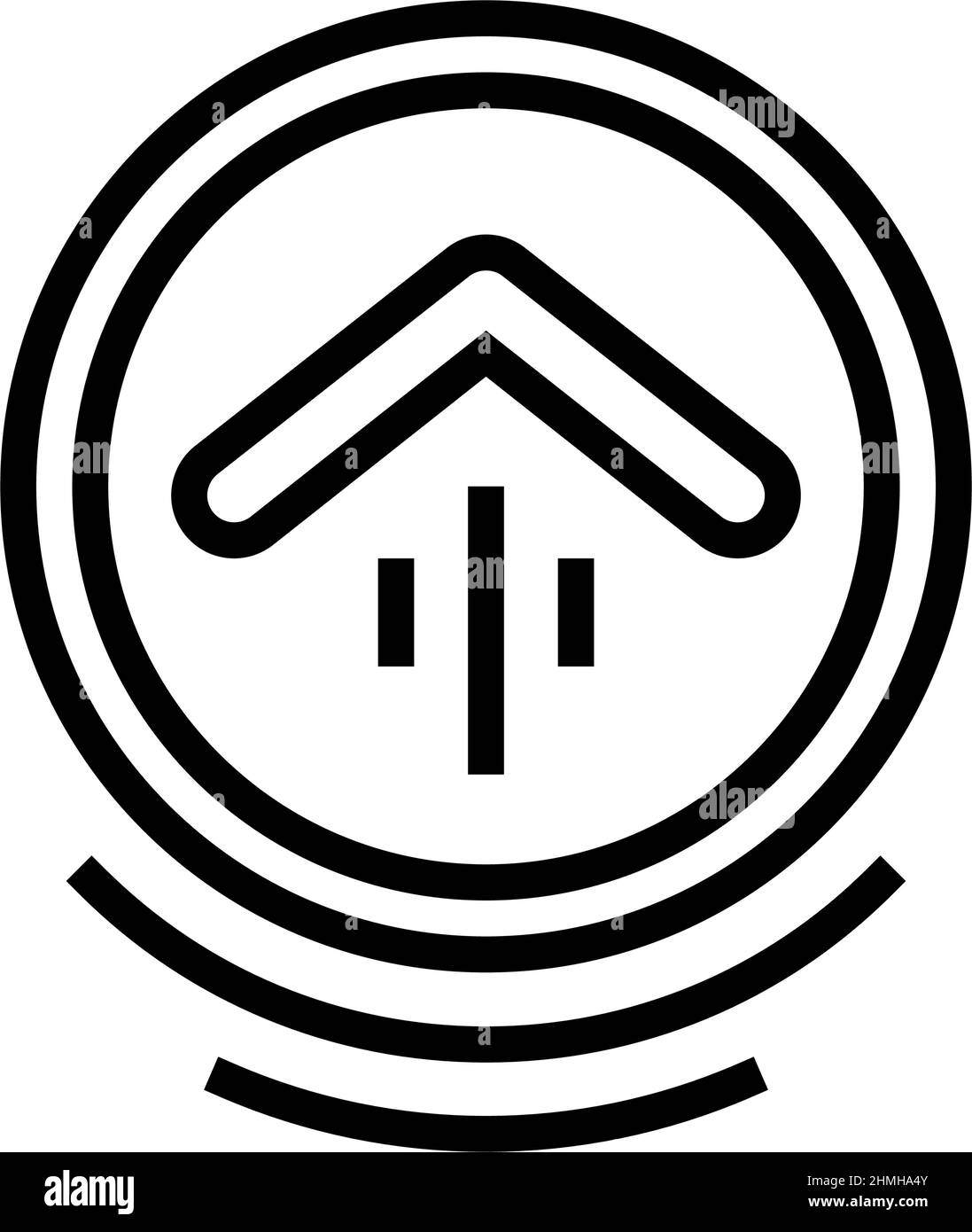 Thin transparent scroll line Cut Out Stock Images & Pictures - Alamy