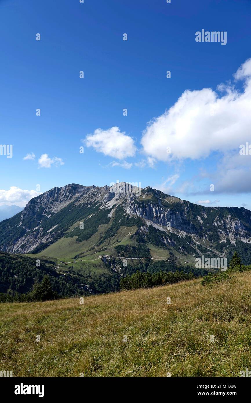Austria, Tyrol, Kaiser Mountains, mountain range, Zahmer Kaiser ...