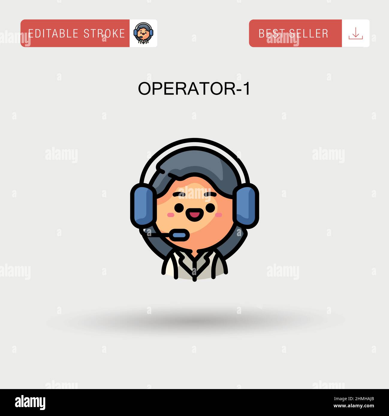 Drawing call center operator hi-res stock photography and images - Alamy