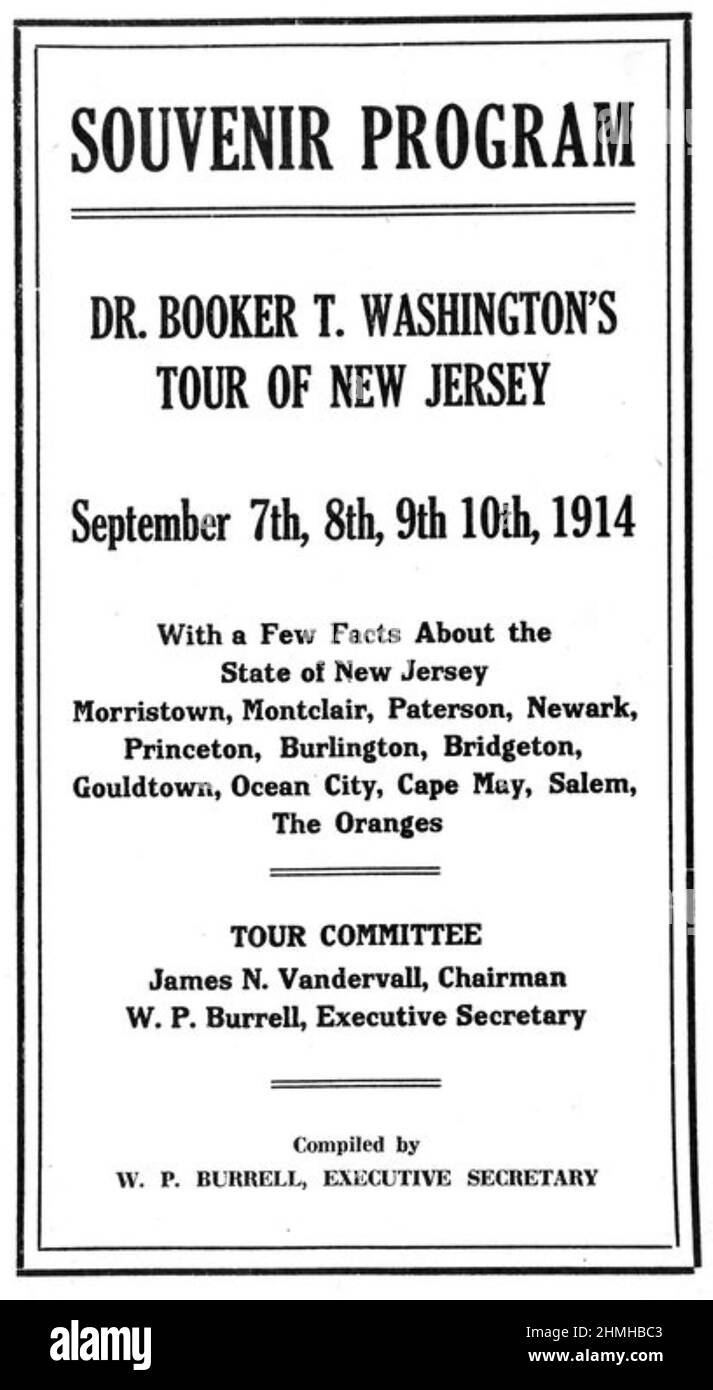 Booker t washington and tuskegee hi-res stock photography and images ...