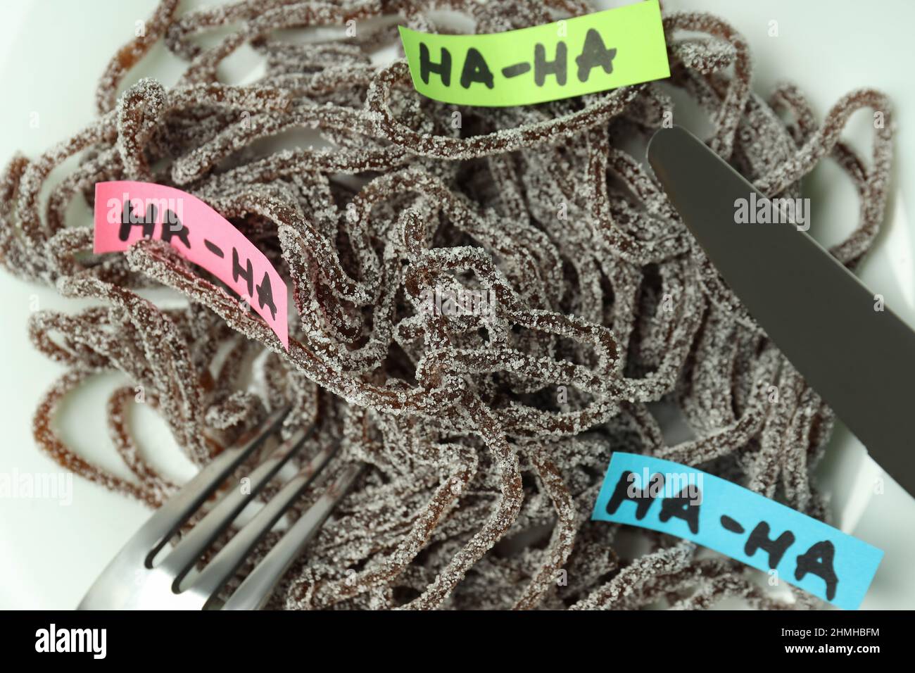 Concept of International 1st April Fool's Day Stock Photo - Alamy