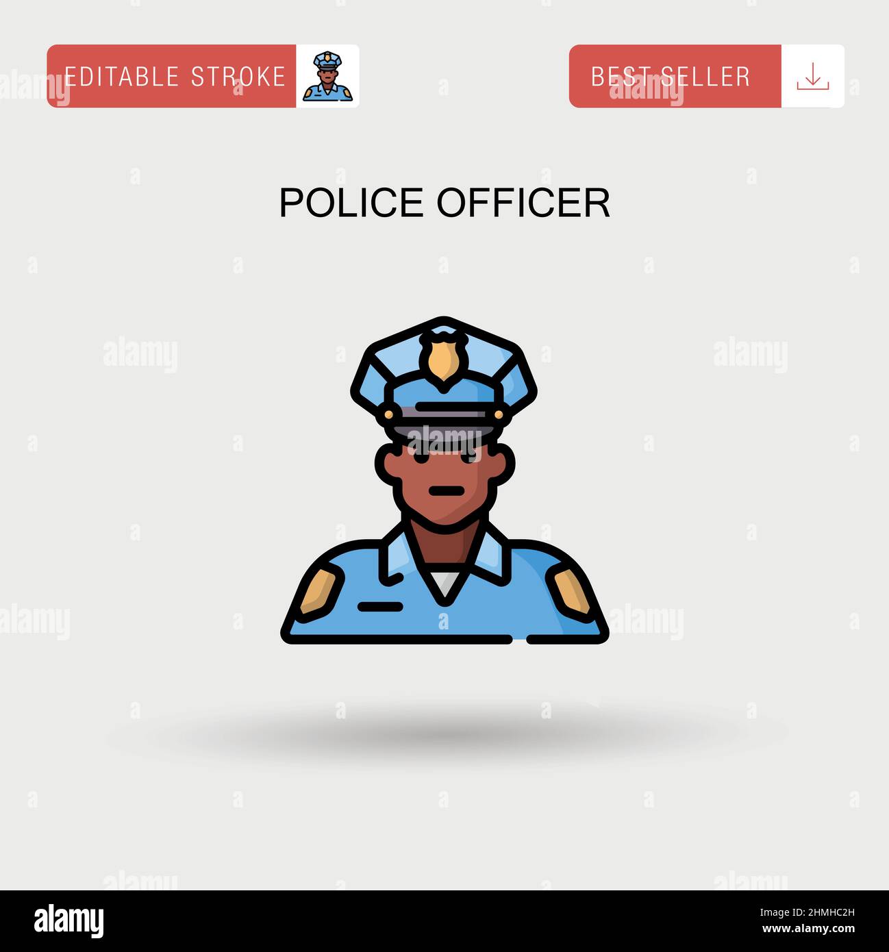 Police officer Stock Vector Images - Alamy