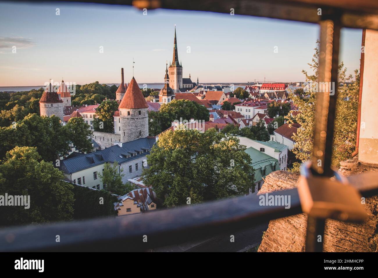 Old town, summer, Tallinn, Estonia, Baltic States, Northern Europe ...
