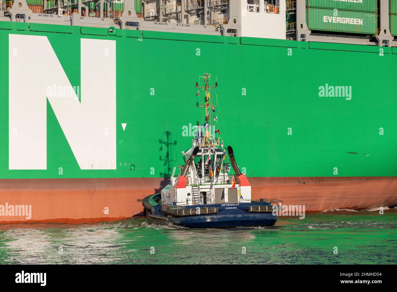 The ever ace in the port of hamburg hi-res stock photography and images ...