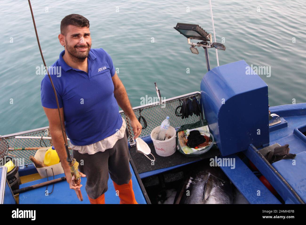 Tenerife, Spain. 7th Feb, 2022. The Canary Islands begin fishing for ...