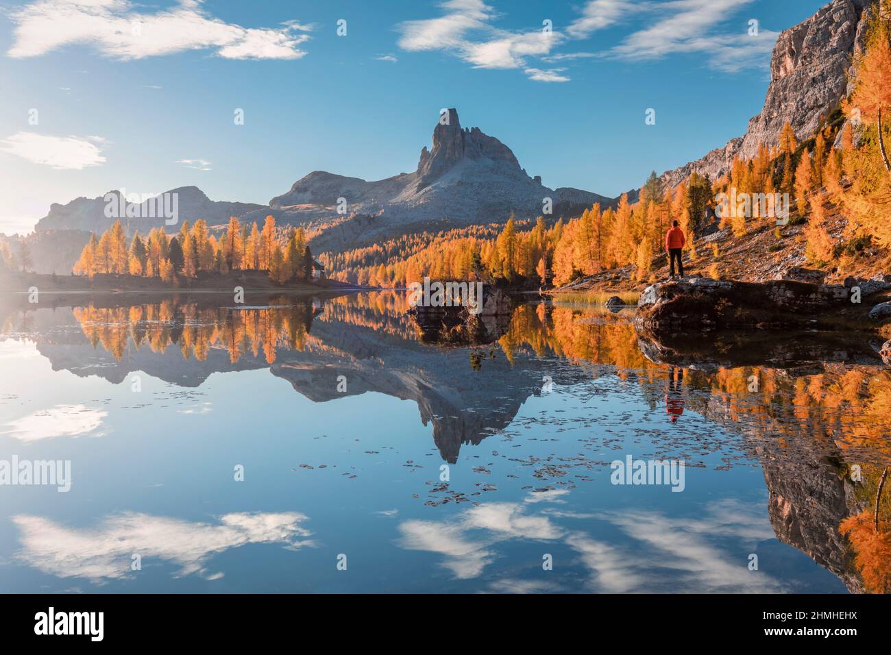 Becco di mezzodi in the federa lake hi-res stock photography and images ...
