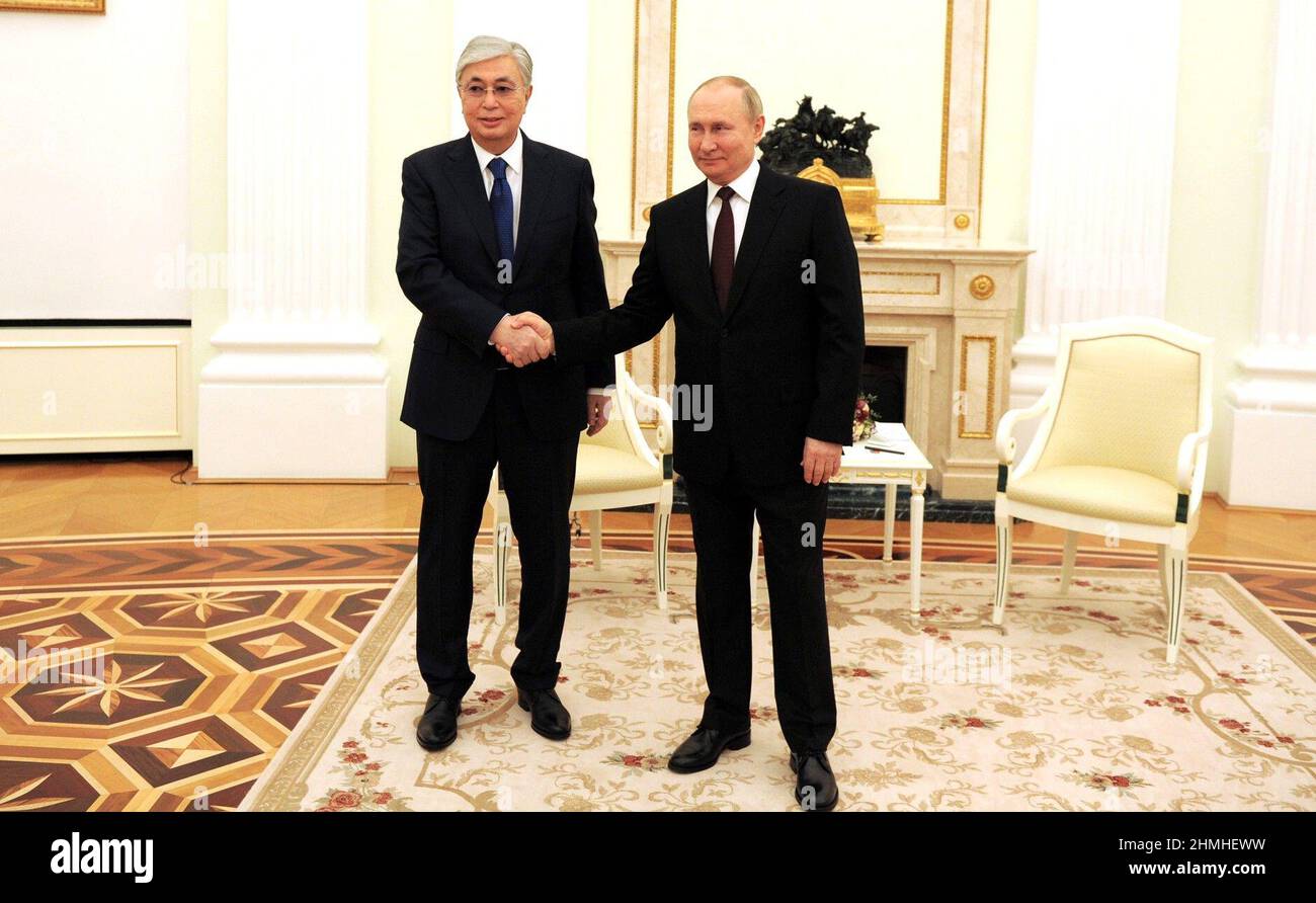 President kassym jomart tokayev hi-res stock photography and images - Alamy