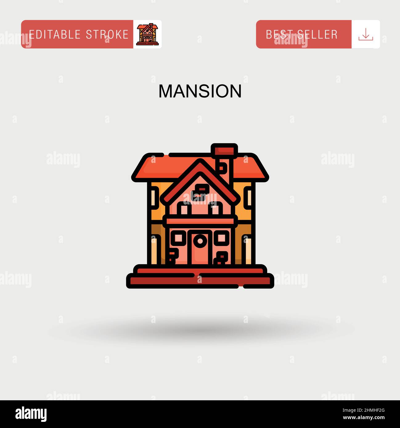 Residential private garden Stock Vector Images - Alamy