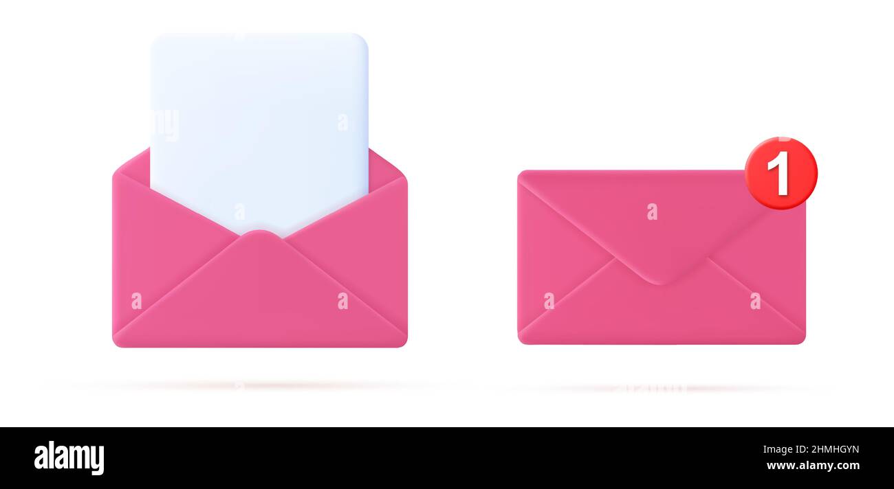Envelope with paper documents icon Stock Vector Image & Art - Alamy