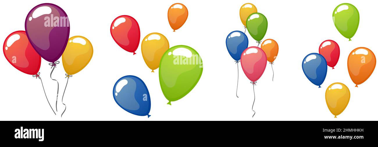 eps vector illustration collection of different constellations of ...