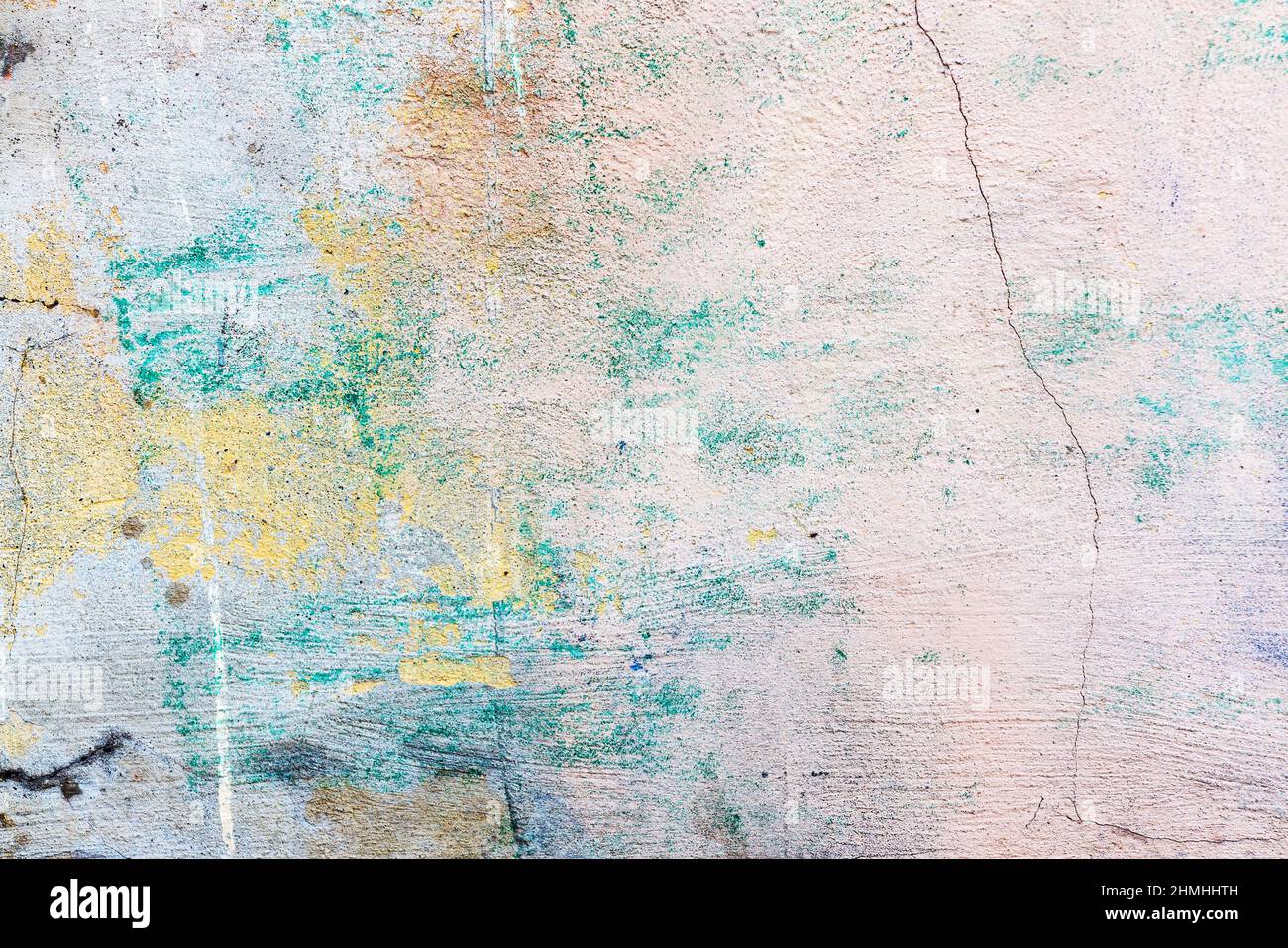 Old wall with several layers of paint Stock Photo - Alamy