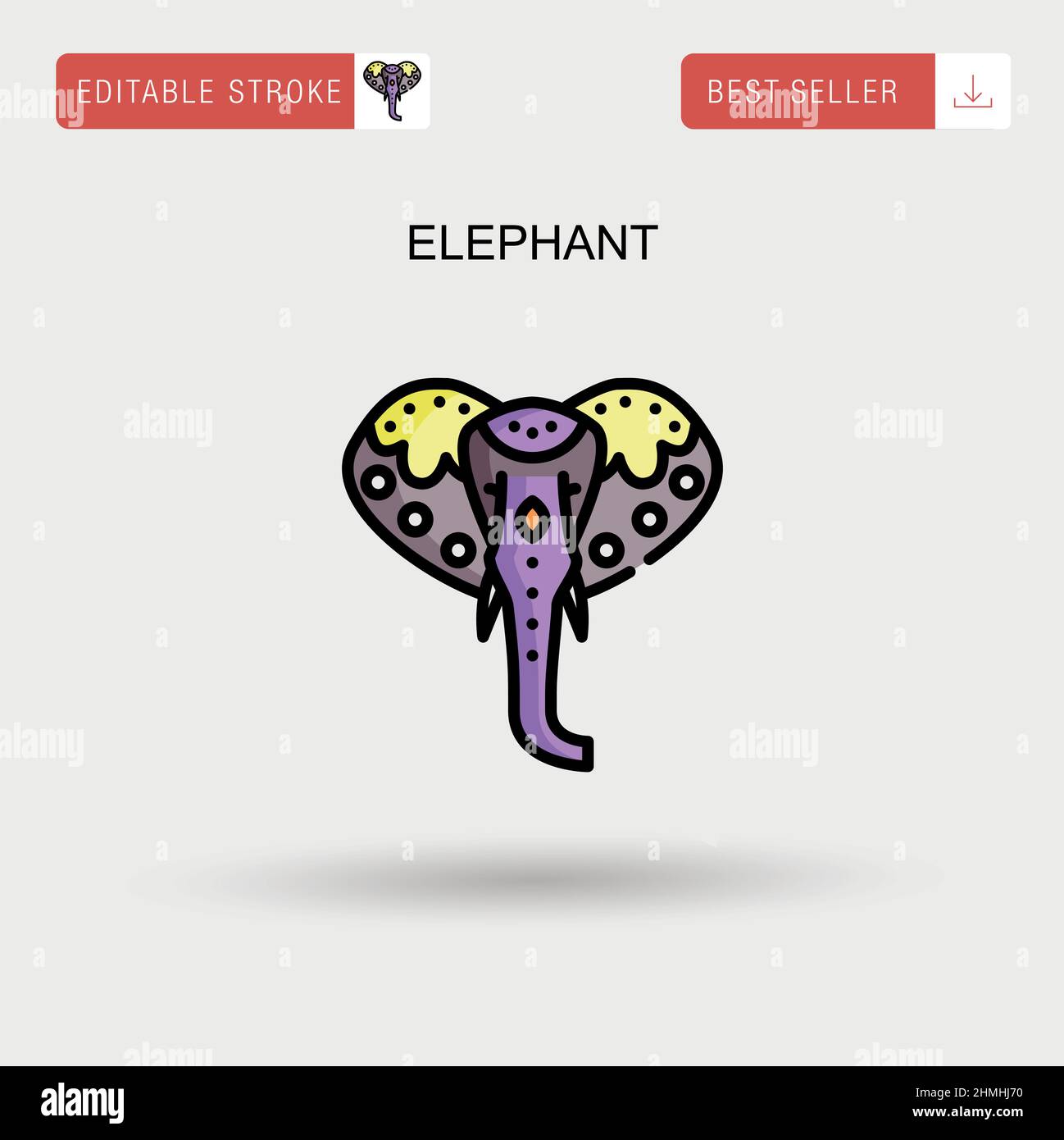 African elephant trunk tree Stock Vector Images - Alamy