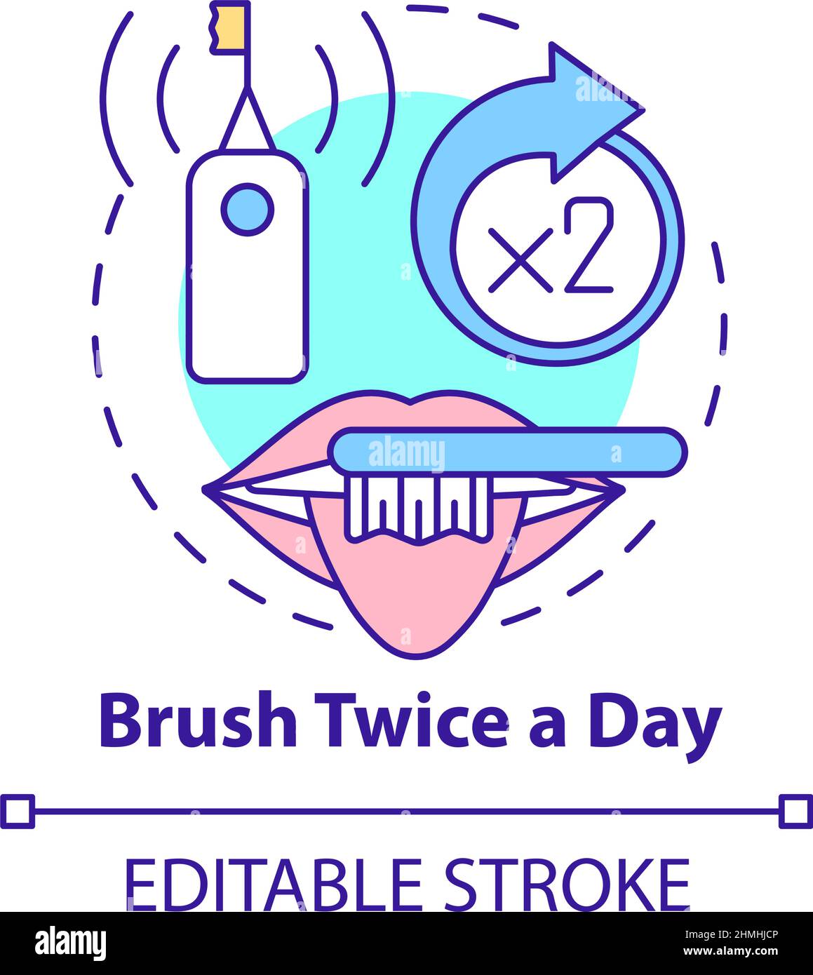 Every day routine Stock Vector Images - Alamy