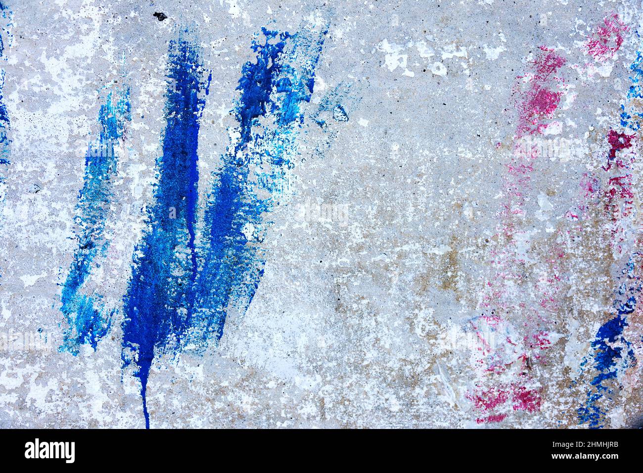 Old wall with several layers of paint Stock Photo - Alamy