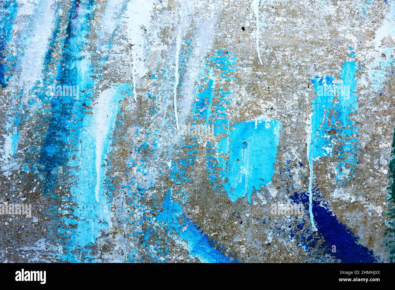 Old wall with several layers of paint Stock Photo - Alamy