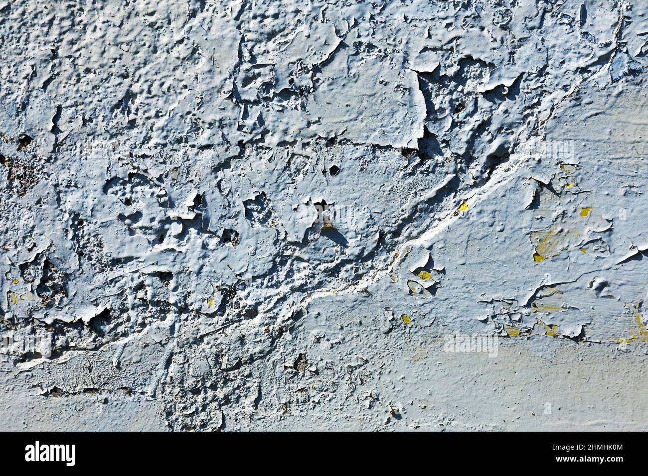 Old wall with several layers of paint Stock Photo - Alamy