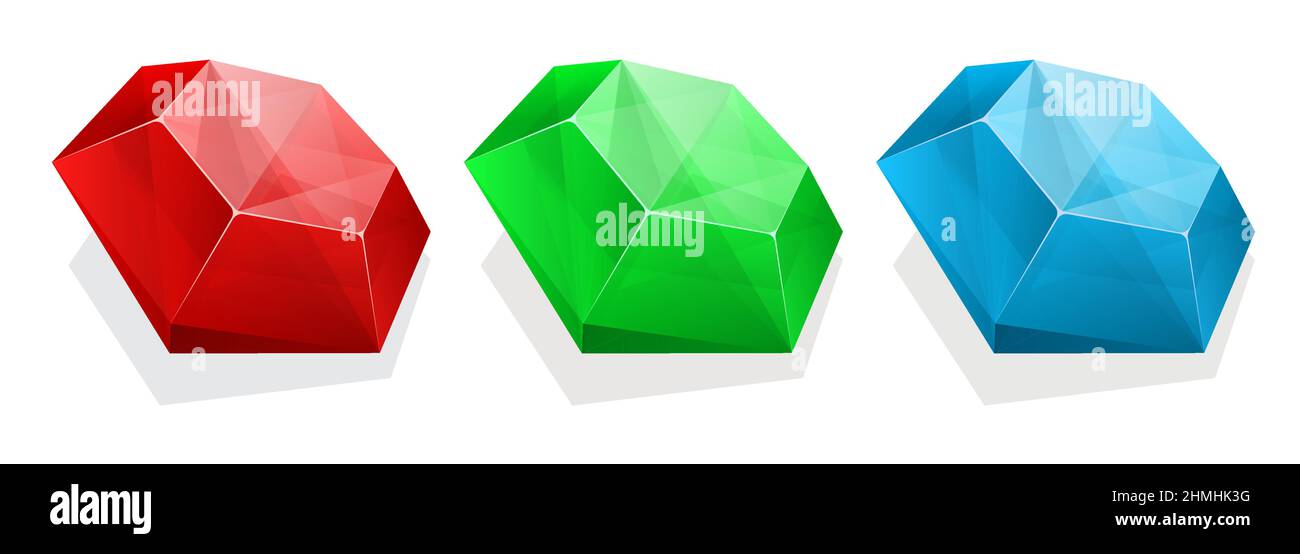 Gems. Vector illustration Stock Vector Image & Art - Alamy