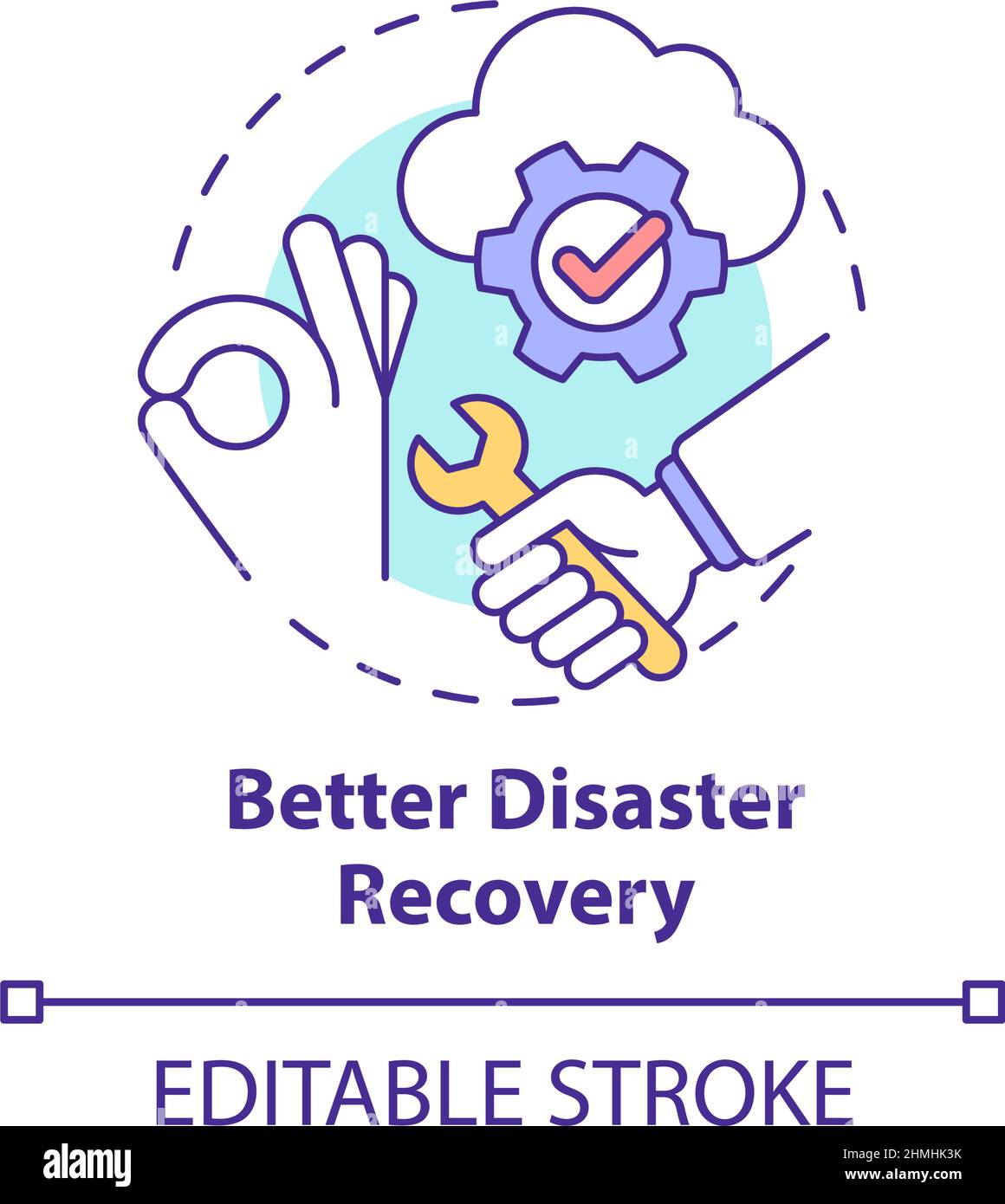Cloud disaster recovery Cut Out Stock Images & Pictures - Alamy